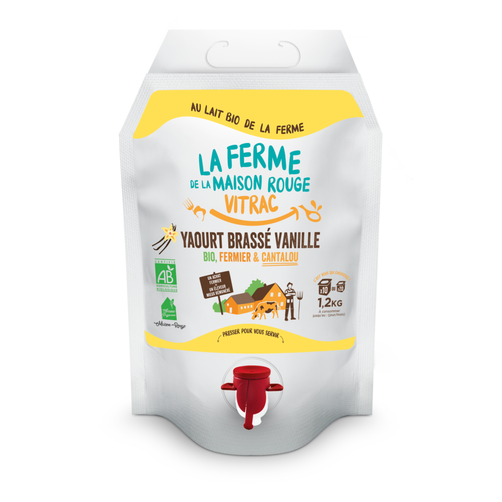 Yaourt brassé vanille bio - BIO & LO